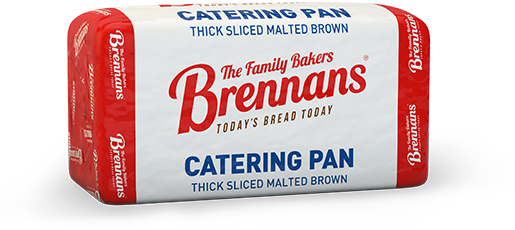 Brennans Catering Pan Thick Sliced Malted Brown | Brennans Bread