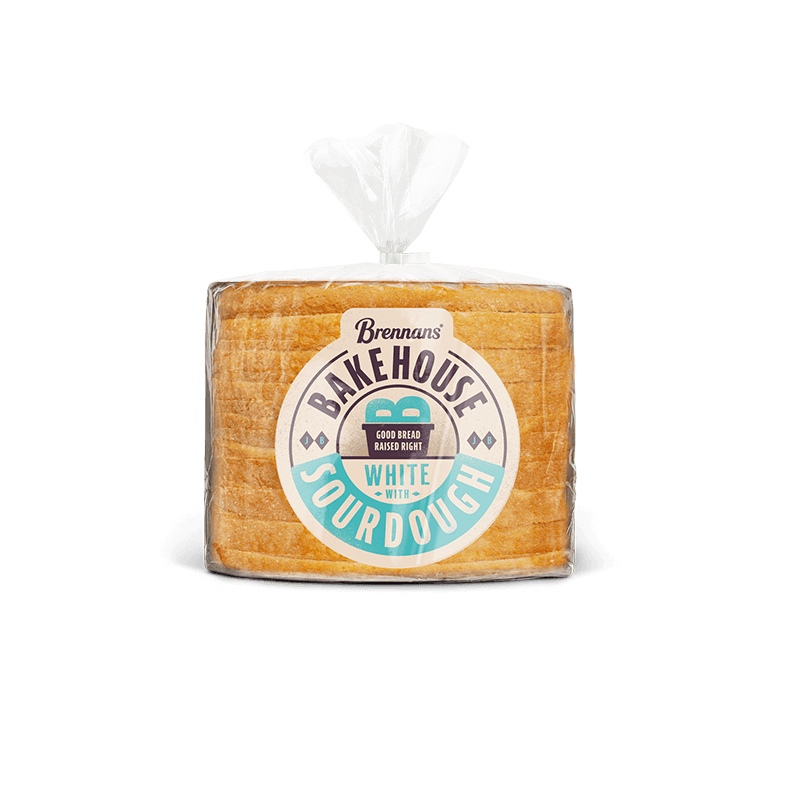 Bakehouse White With Sourdough | Brennans Bread